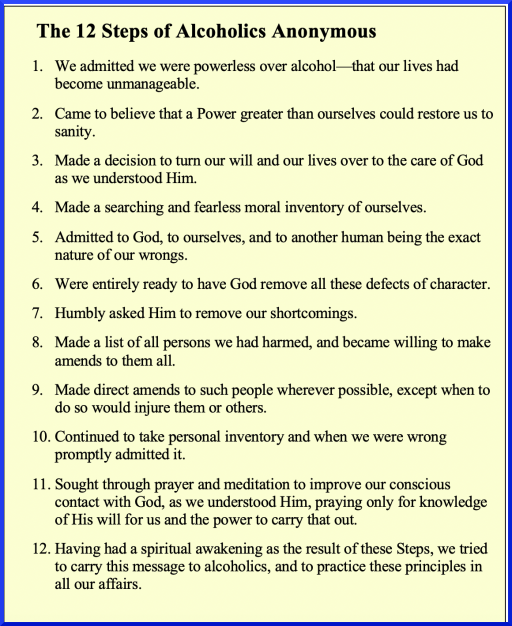 The 12 Steps Backward | A Spiritual Evolution